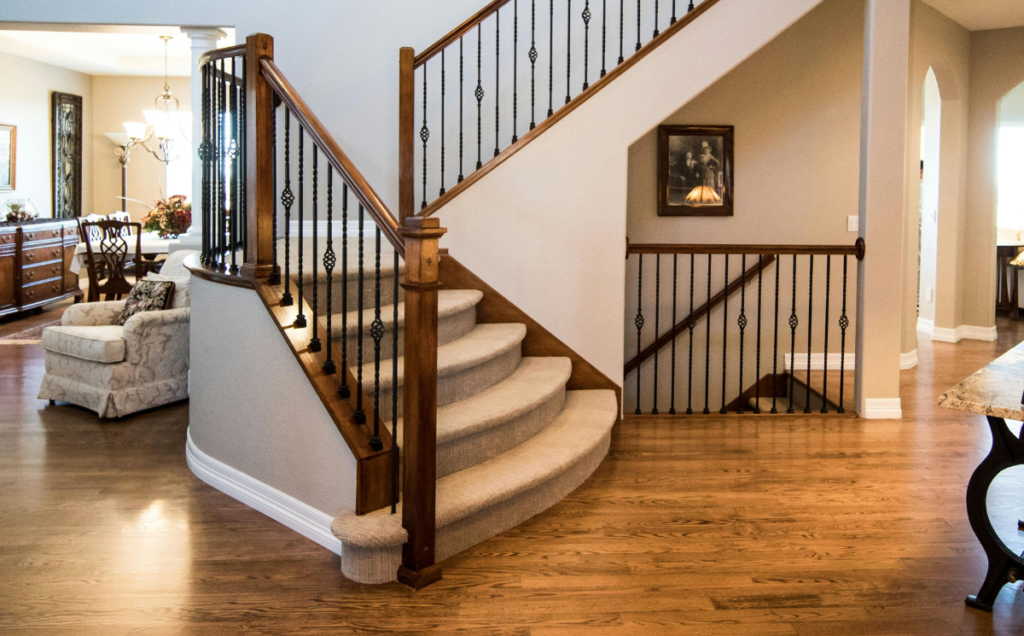 Curved Cradle Handrail Bracket – 80mm - blackforest